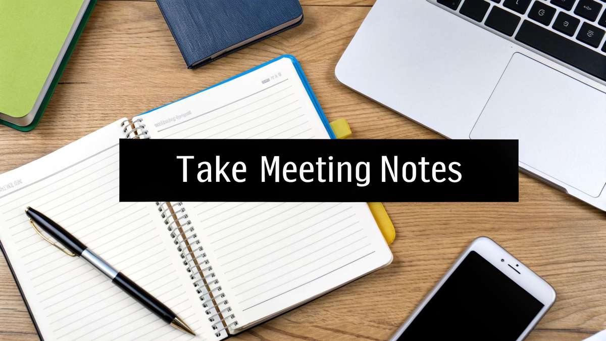Take Meeting Notes: Boost Productivity with Proven Techniques — Recapio ...