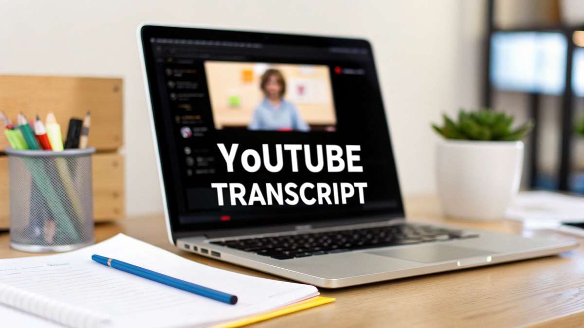 How to get youtube transcript: Get YouTube Transcript Instantly ...