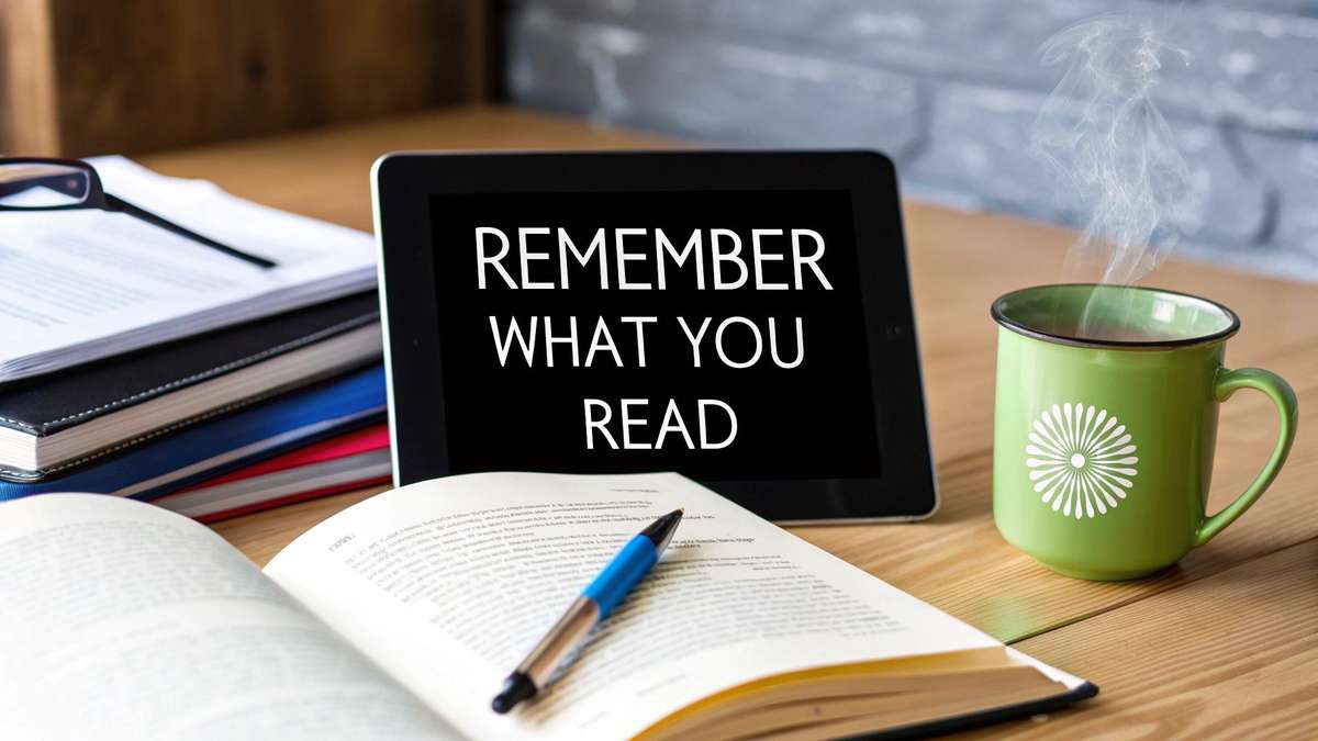 How to Remember What You Read for Good | Recapio Blog | Recapio