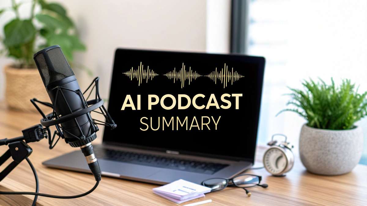Summarize Podcasts with AI to Save Time | Recapio Blog | Recapio