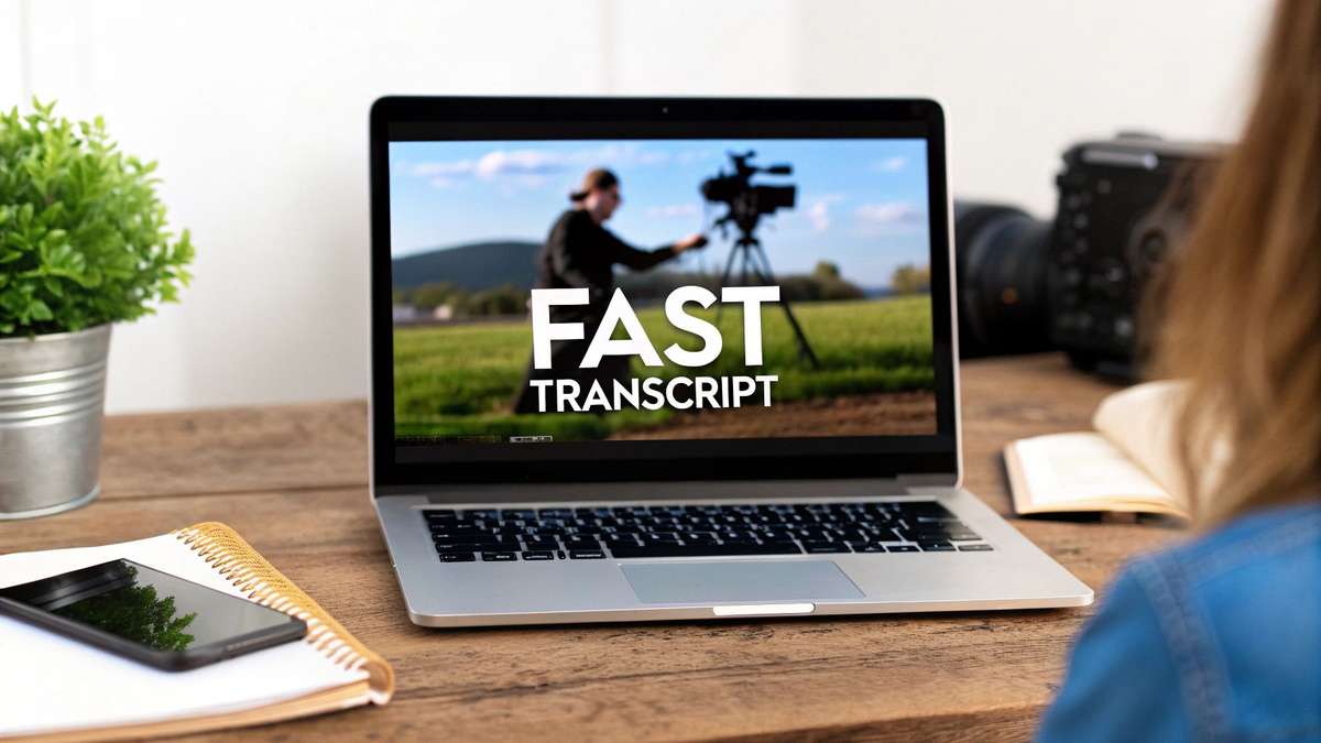 Your Guide to YouTube Video to Transcript Fast — Recapio Blog | Recapio